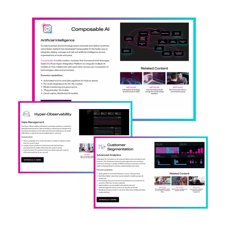 Accelerate business transformation - Xiatech