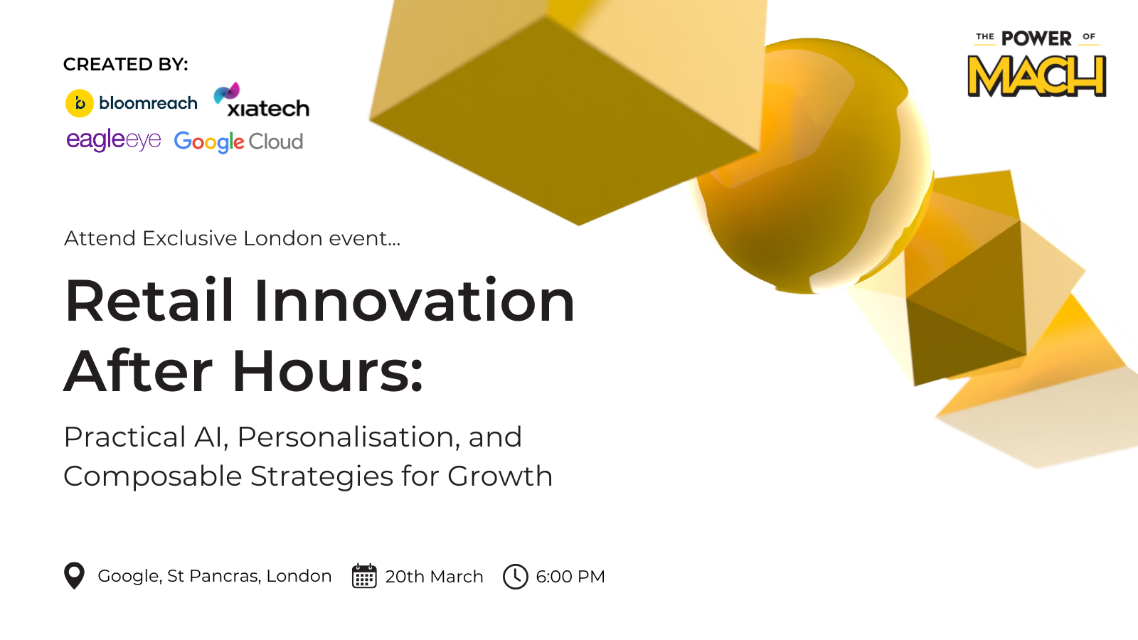 Retail Innovation After Hours Event (London) - Xiatech